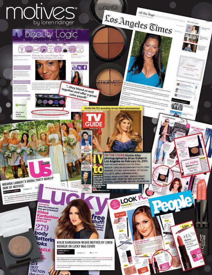 MOTIVES Cosmetics In The Press
