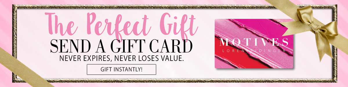 Motives Cosmetics Gift Cards Now Available